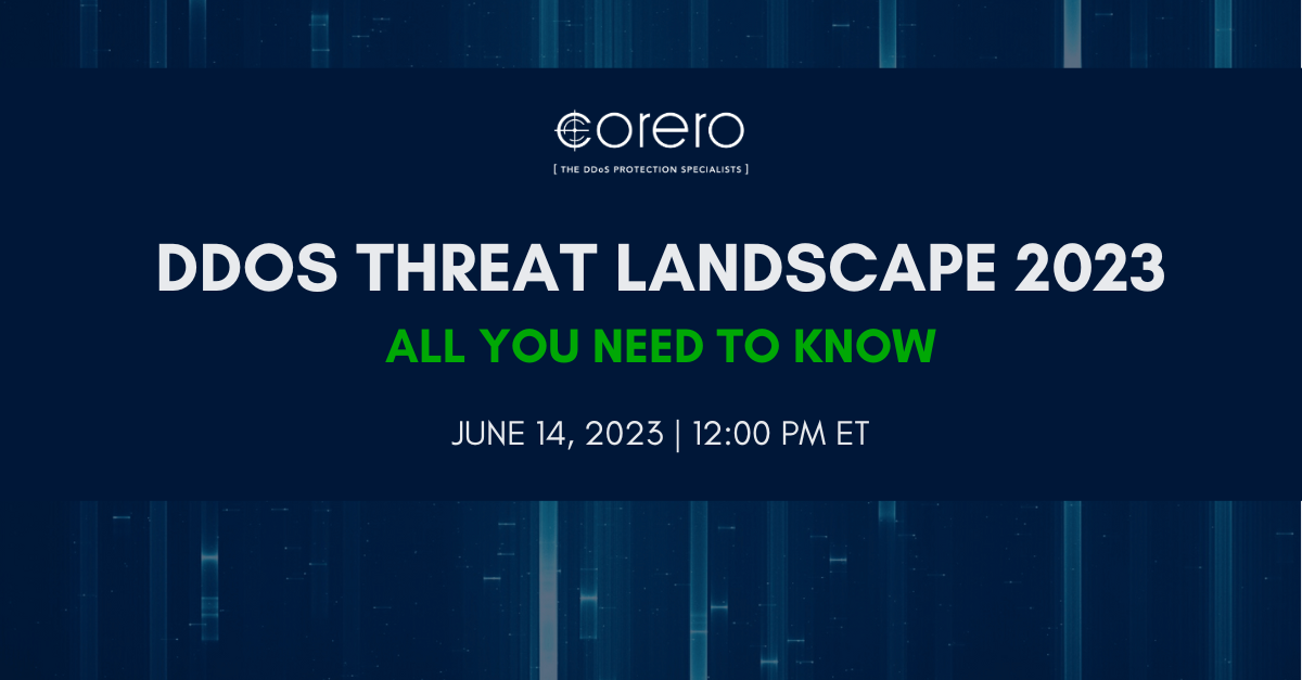 DDoS Threat Intelligence Report 2023 | Webinar Registration
